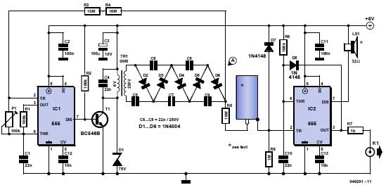 Geiger Counter Diagram